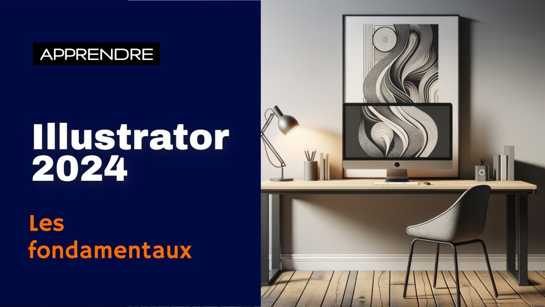 Formation Illustrator : fondamentaux du design graphique | Elephorm