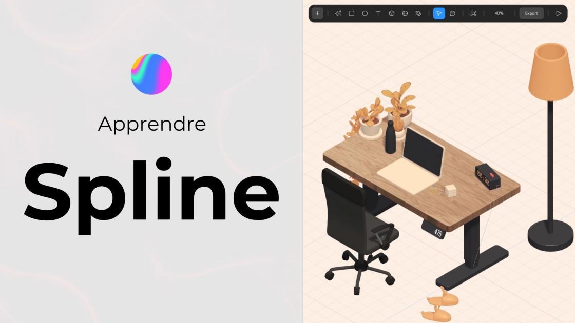 Apprendre Spline - Créer et animer des scènes 3D pour le Web