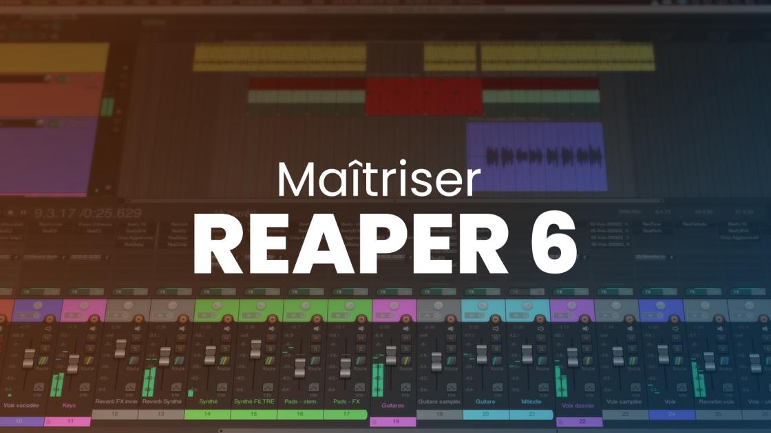 Maîtriser Reaper 6