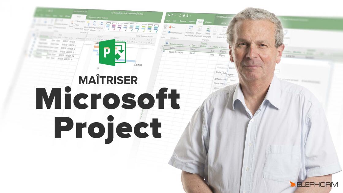 Apprendre Microsoft Project 2016 - Les fondamentaux