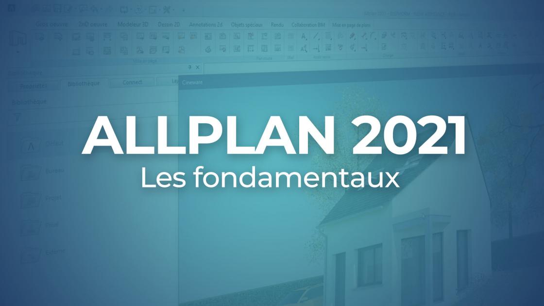 Apprendre Allplan 2021