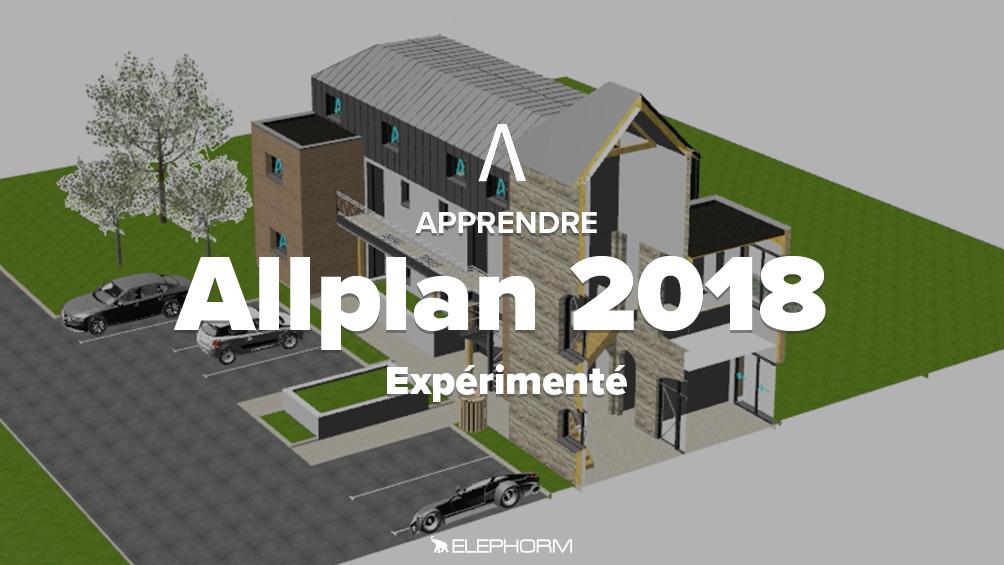 Maîtriser Allplan 2018 - Niveau expérimenté