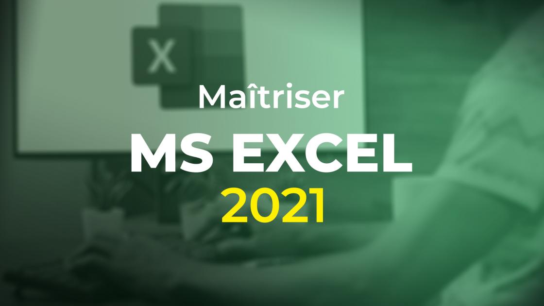 Maîtriser Excel 2021