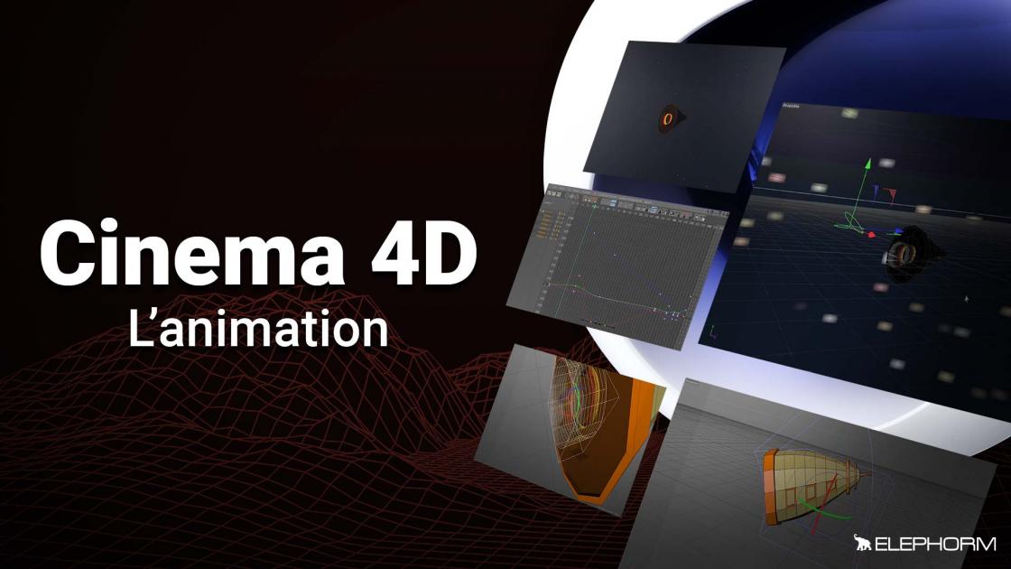 Maîtrisez Cinema 4D R17 L'animation - à partir de C4D R15 jusqu'à R18